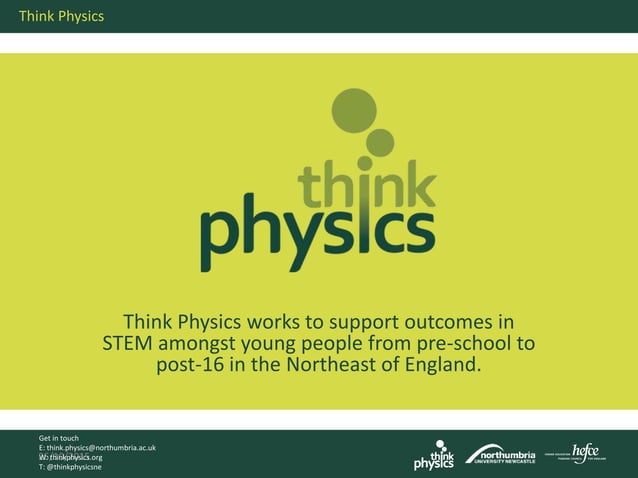 Think Physics by Joe Shimwell | PPT