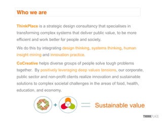 Think place cocreative presentation -1 august 2013.pdf (design jam) | PDF