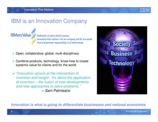 IBM Collaborative Innovation Platform - ThinkPlace | PDF