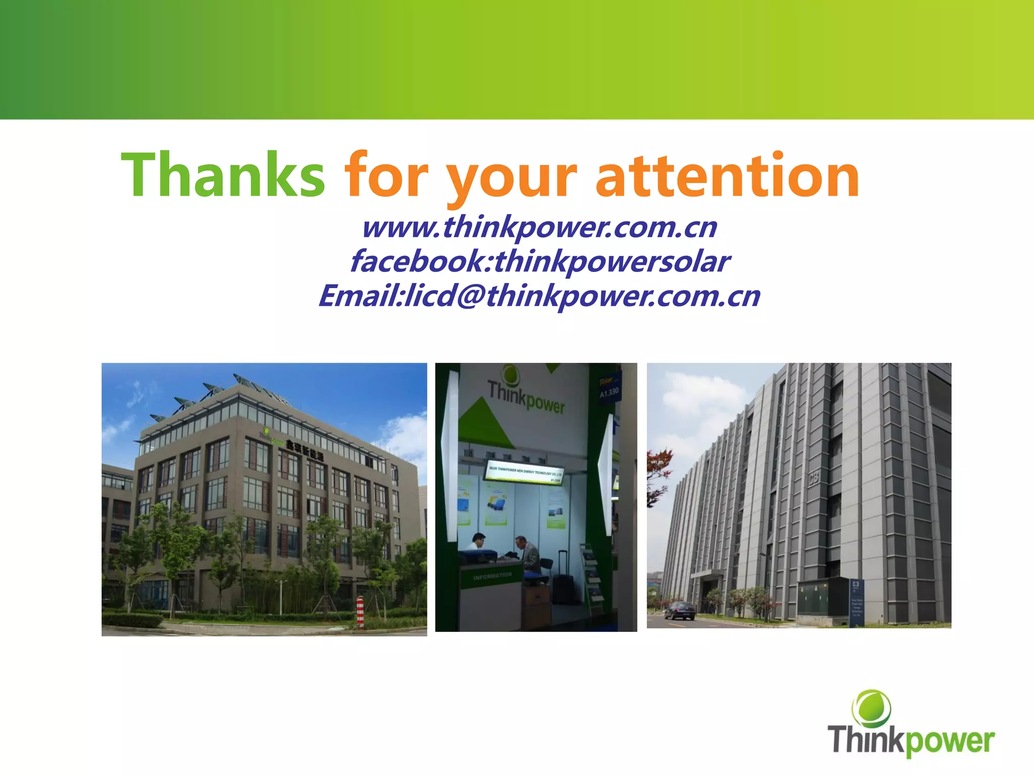 PV inverter's instruction by thinkpower | PPT