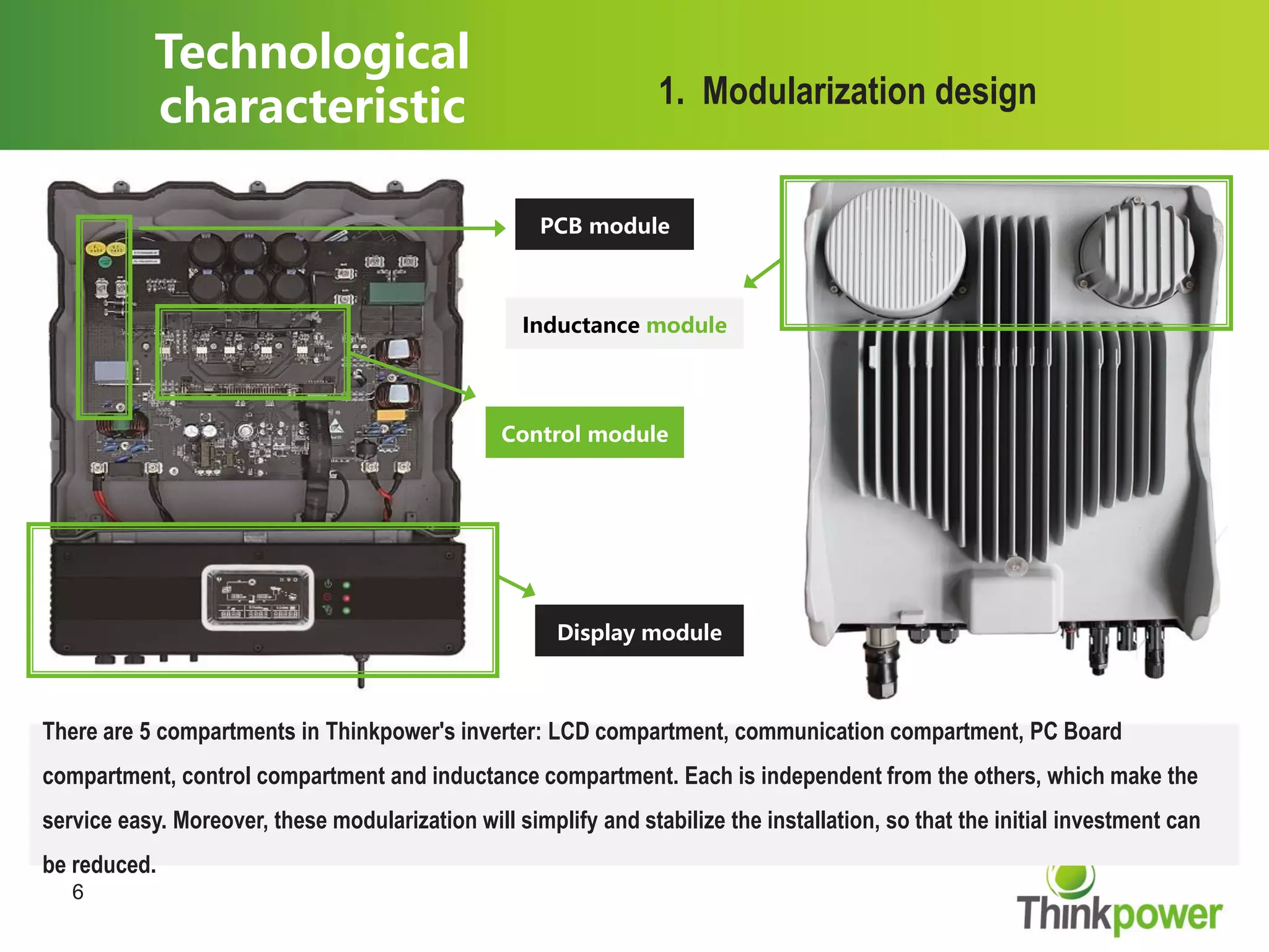 PV inverter's instruction by thinkpower | PPT