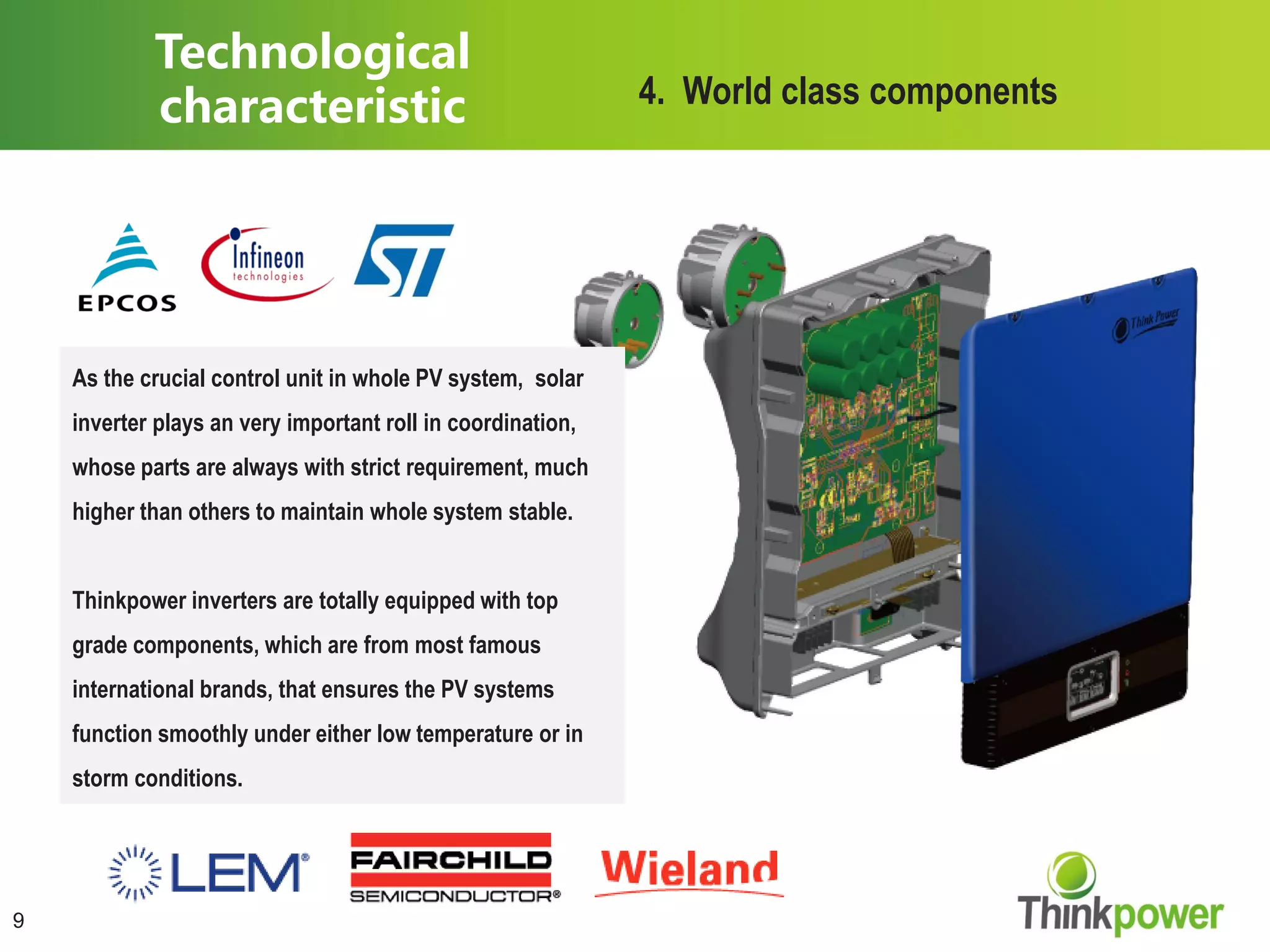 PV inverter's instruction by thinkpower | PPT