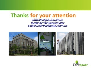 PV inverter's instruction by thinkpower | PDF