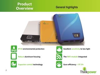 PV inverter's instruction by thinkpower | PPT