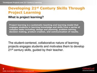 Think Quest Project And 21st Century Learning | PDF