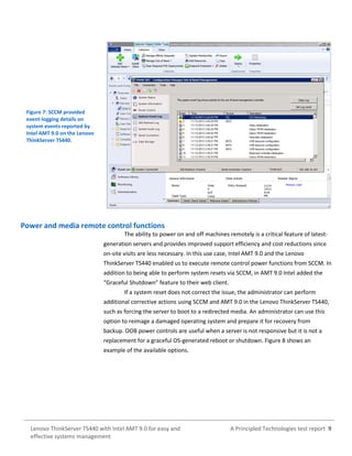 Lenovo ThinkServer TS440 with Intel AMT 9.0 for easy and effective ...
