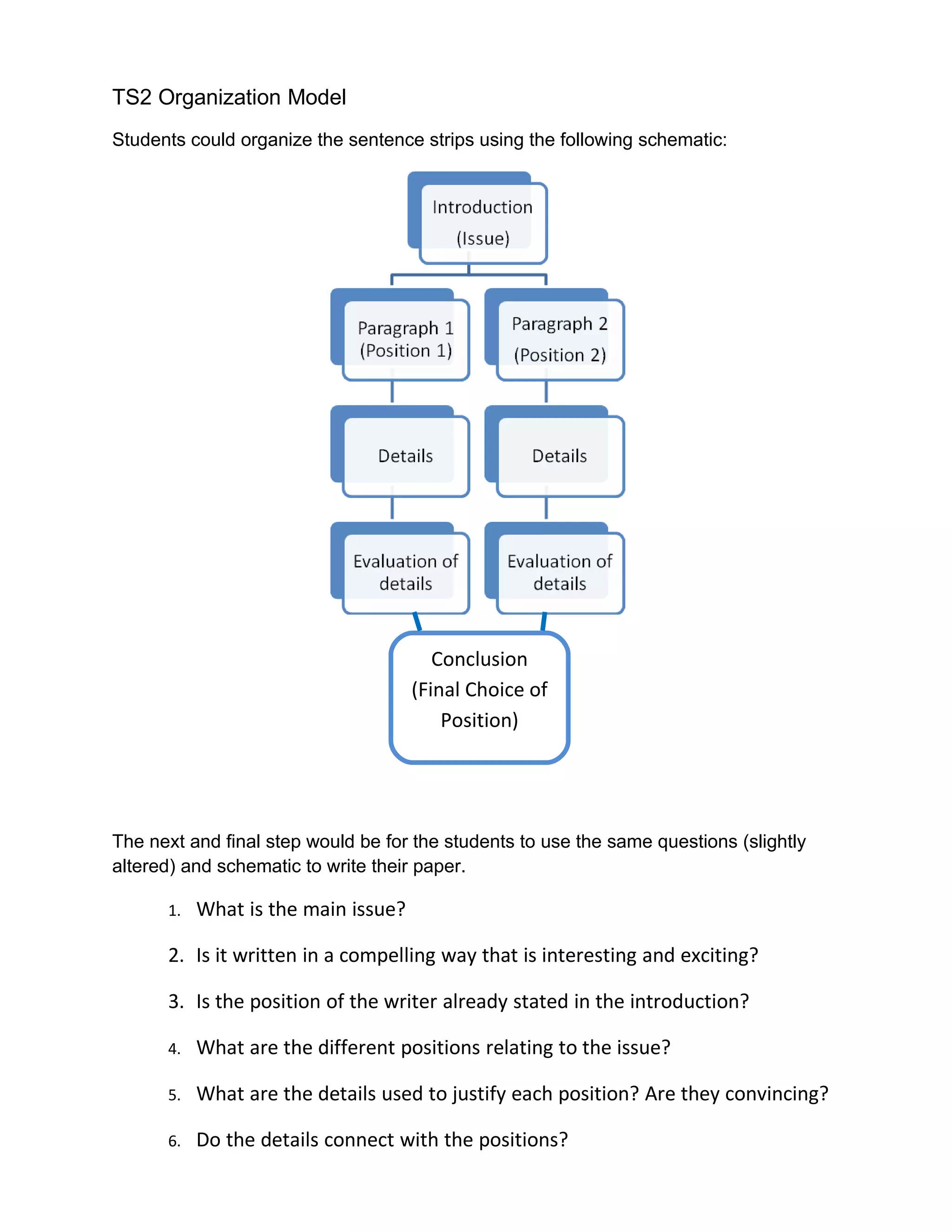 Thinksheet 2 - Organization | PDF