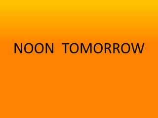 Thinks - Monday | PPTX