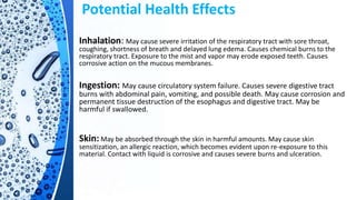 Thinks to know hydrochloric acid | PPTX