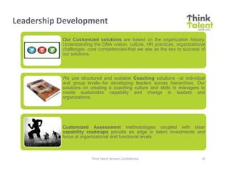 Think Talent Services Introduction | PDF