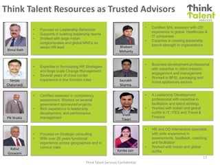 Think Talent Services Introduction | PDF