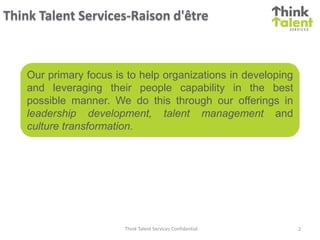Think Talent Services Introduction | PDF