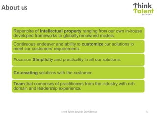 Think Talent Services Introduction | PDF
