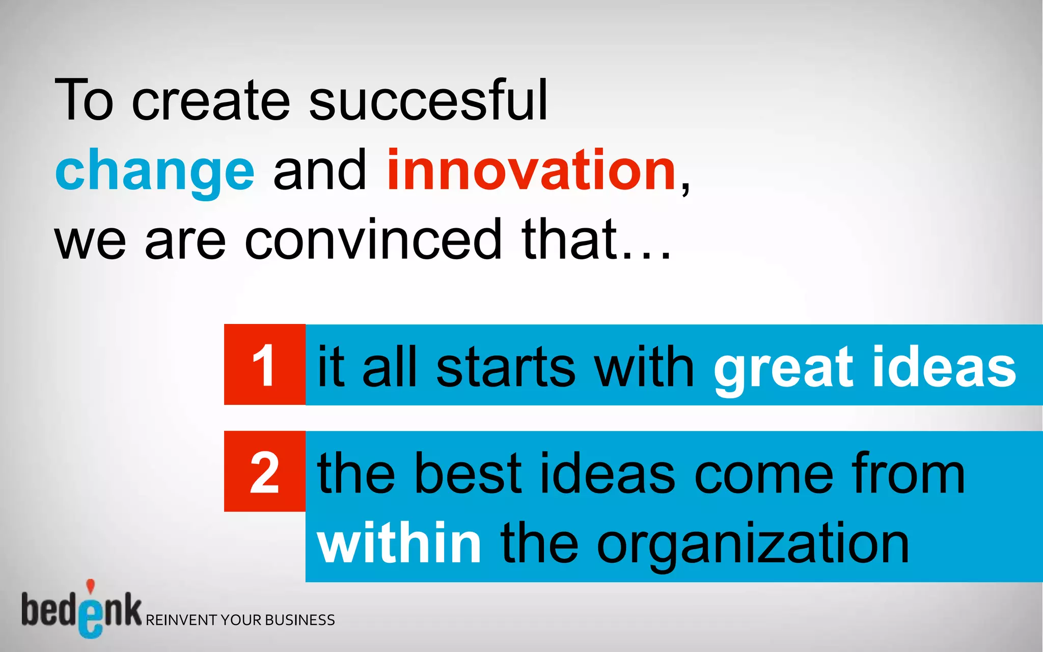 How to successfully create an internal think tank | PPT