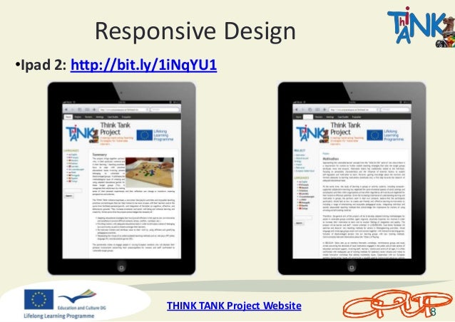Free download program Think Tank Website Template - blogginghr