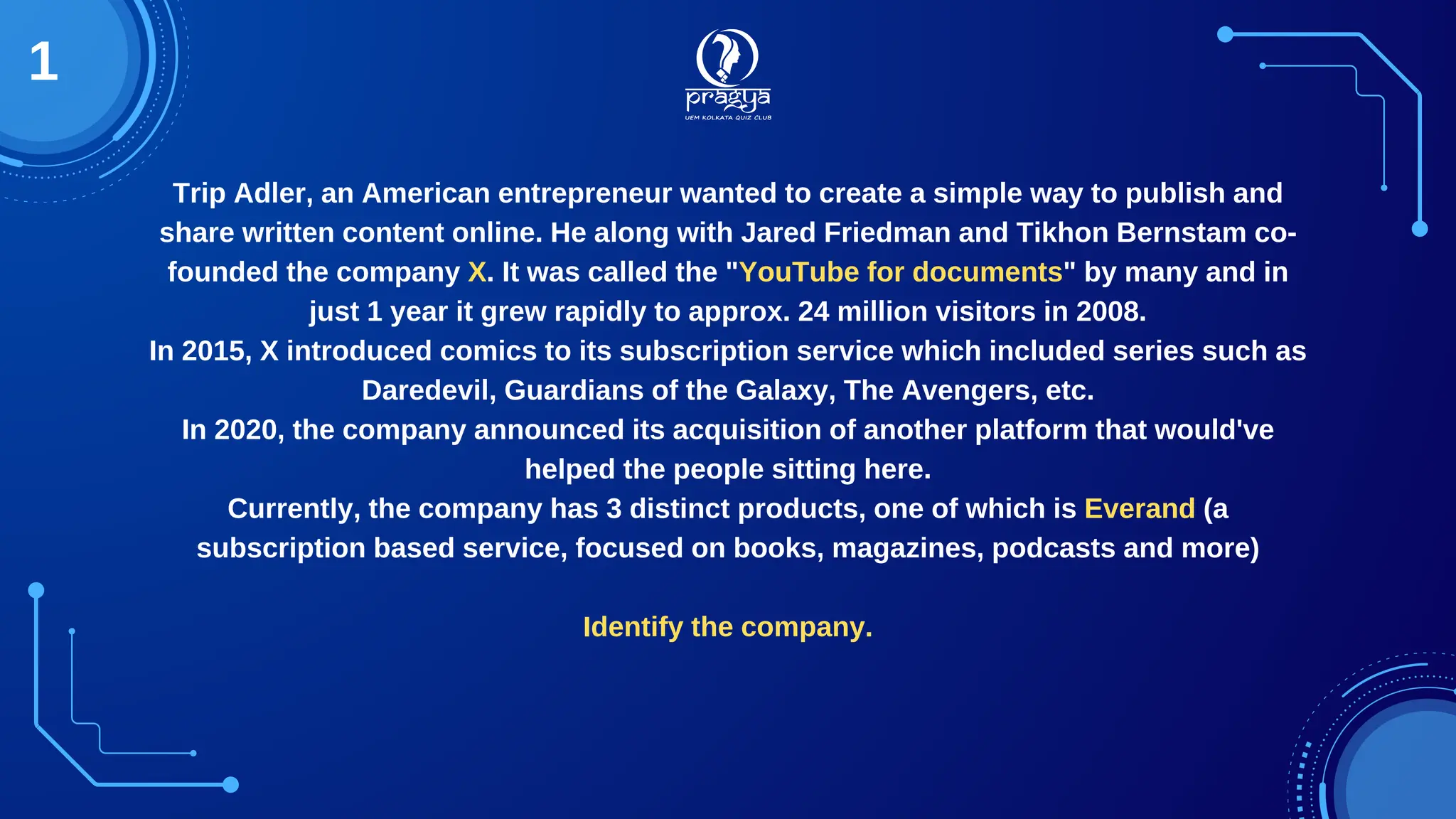 ThinkTech 2025 Prelims conducted by Pragya | PDF