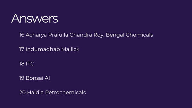 ThinkTech 2024 Prelims- U25 BizTech Quiz by Pragya | PPT