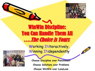 Think WinWin: You Can Handle Them All | PPTX