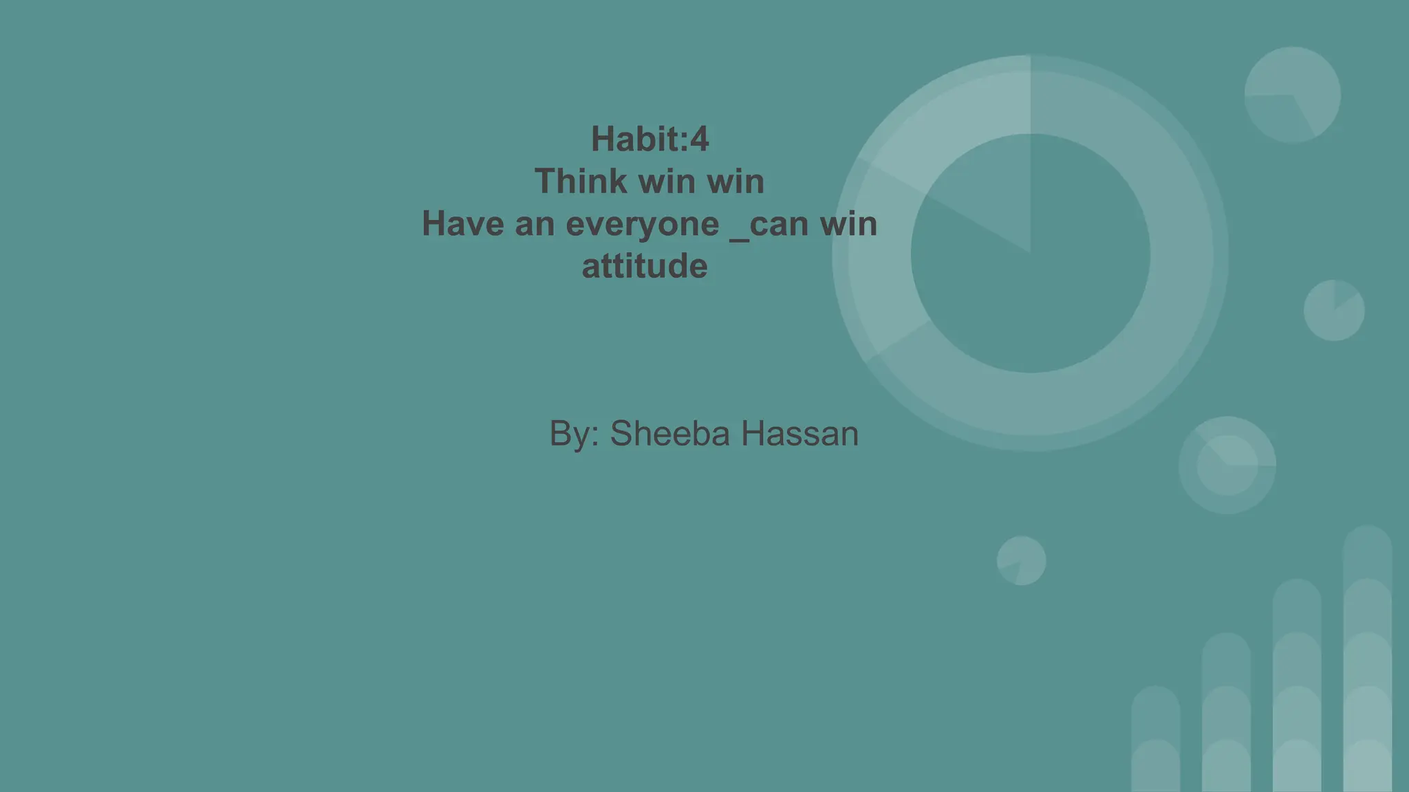 Think win win positive attitude .pptx