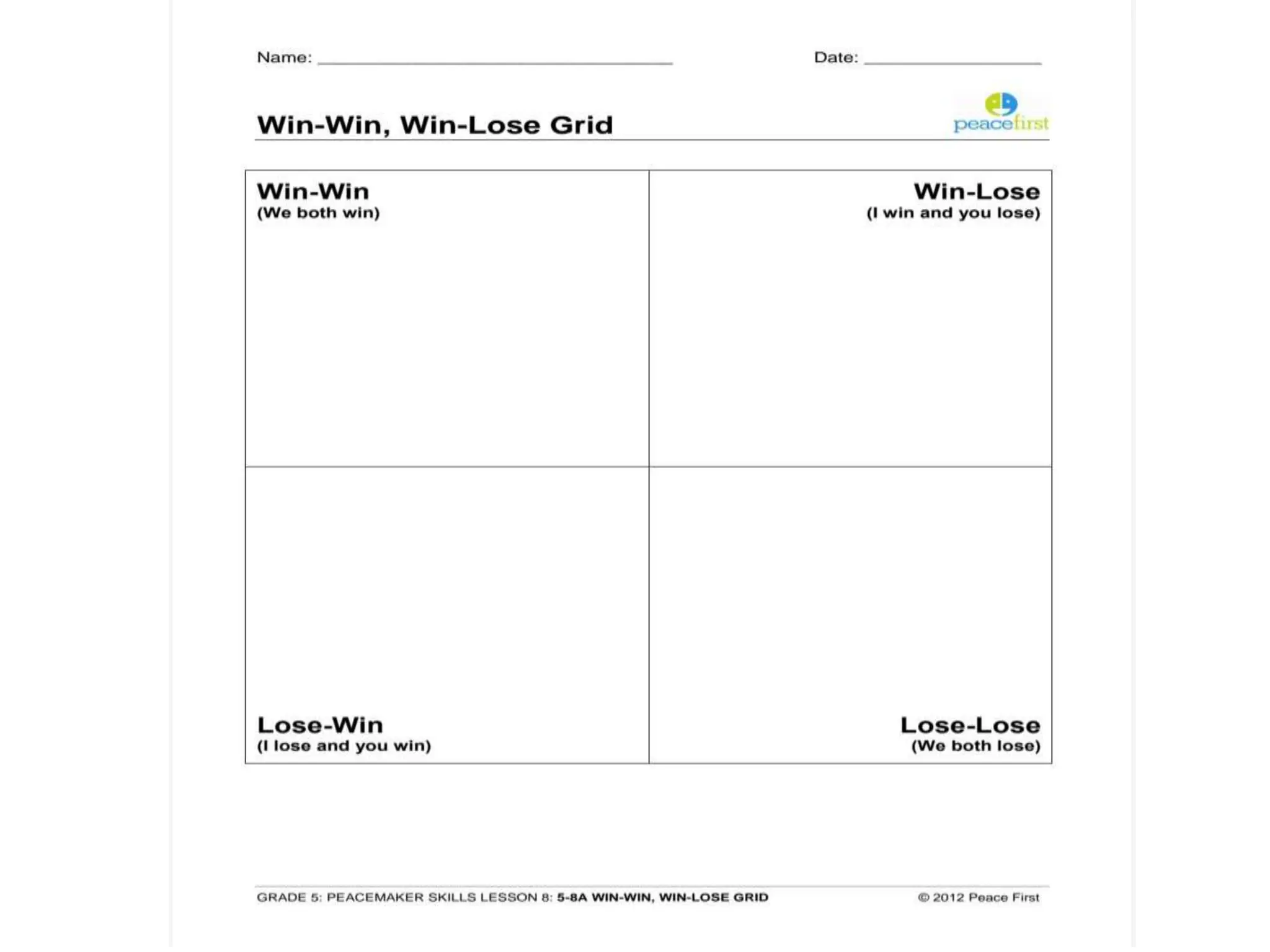 Think win win (seven habit of effective teenagers) | PPT