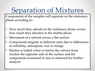 Thin layer chromatography- Advances of Paper Chromatography | PPTX