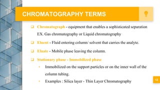 Thin Layer Chromatography | PPTX