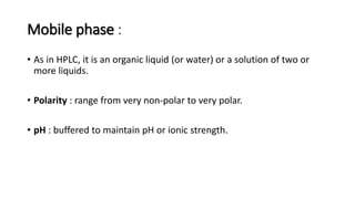 Thin layer chromatography (TLC) By @Sana_Haroon | PPTX