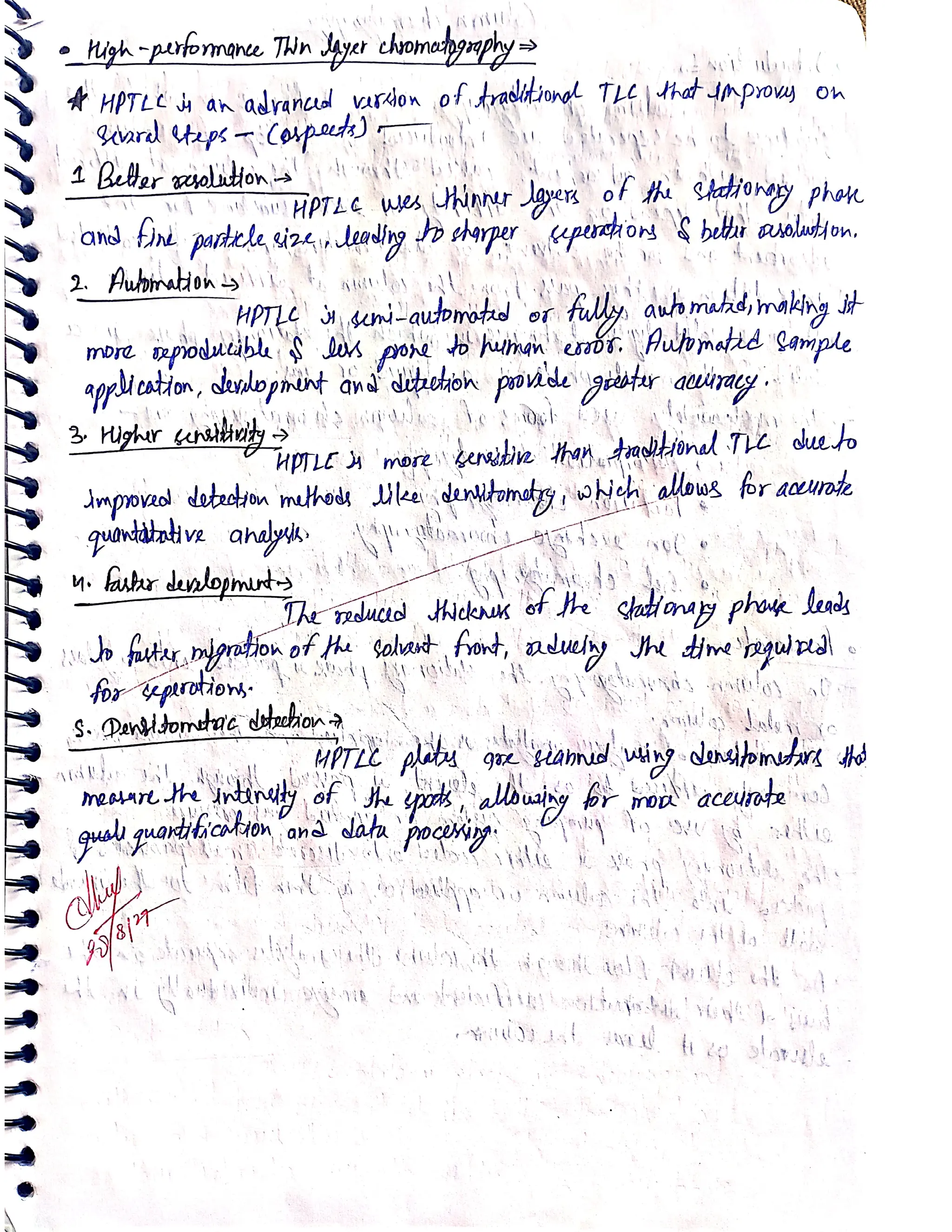 Thin layer chromatography Hand Written notes.pdf