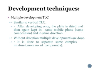 Thin layer chromatography ns | PPT