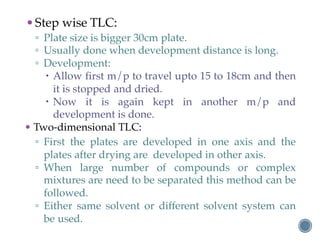 Thin layer chromatography ns | PPT