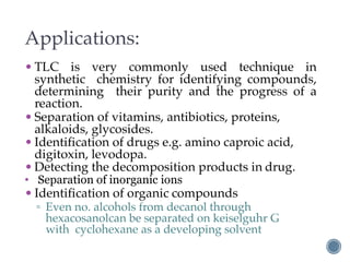 Thin layer chromatography ns | PPT