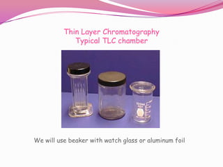 Thin layer chromatography (tlc) | PPT