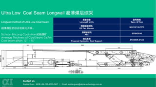 Thin low coal seam mining technology alpha sophie | PDF