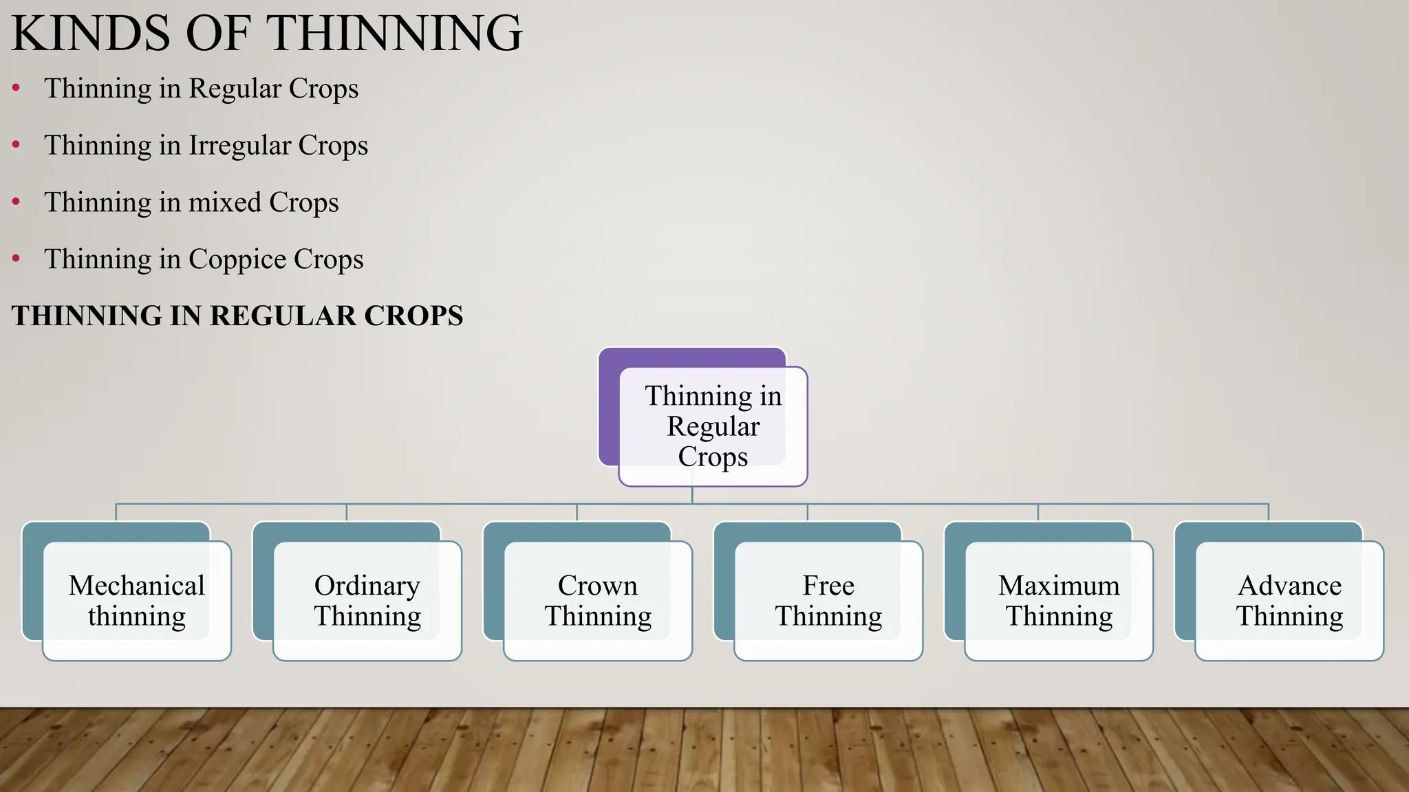 thinning and its effect on growth and yield.pptx