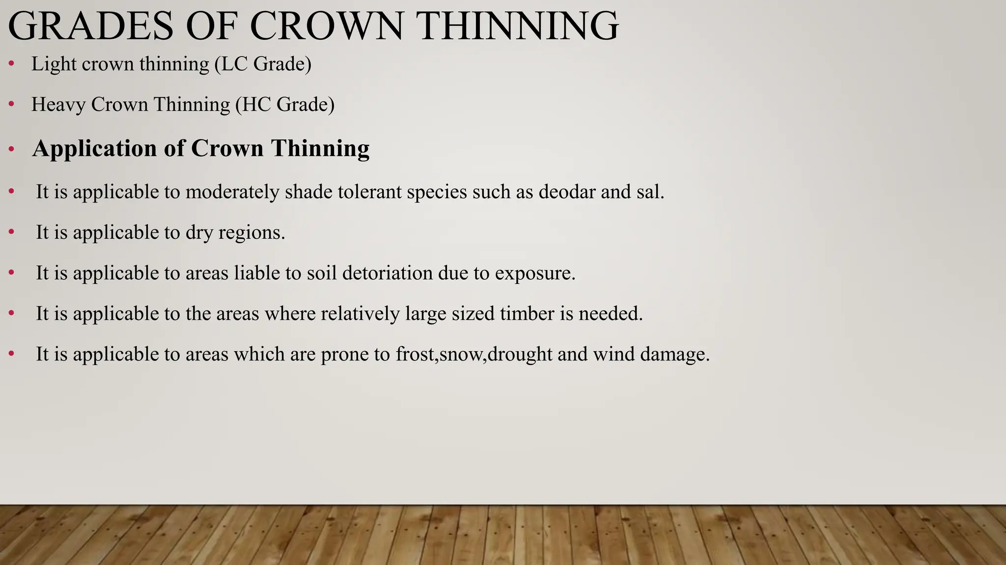 thinning and its effect on growth and yield.pptx