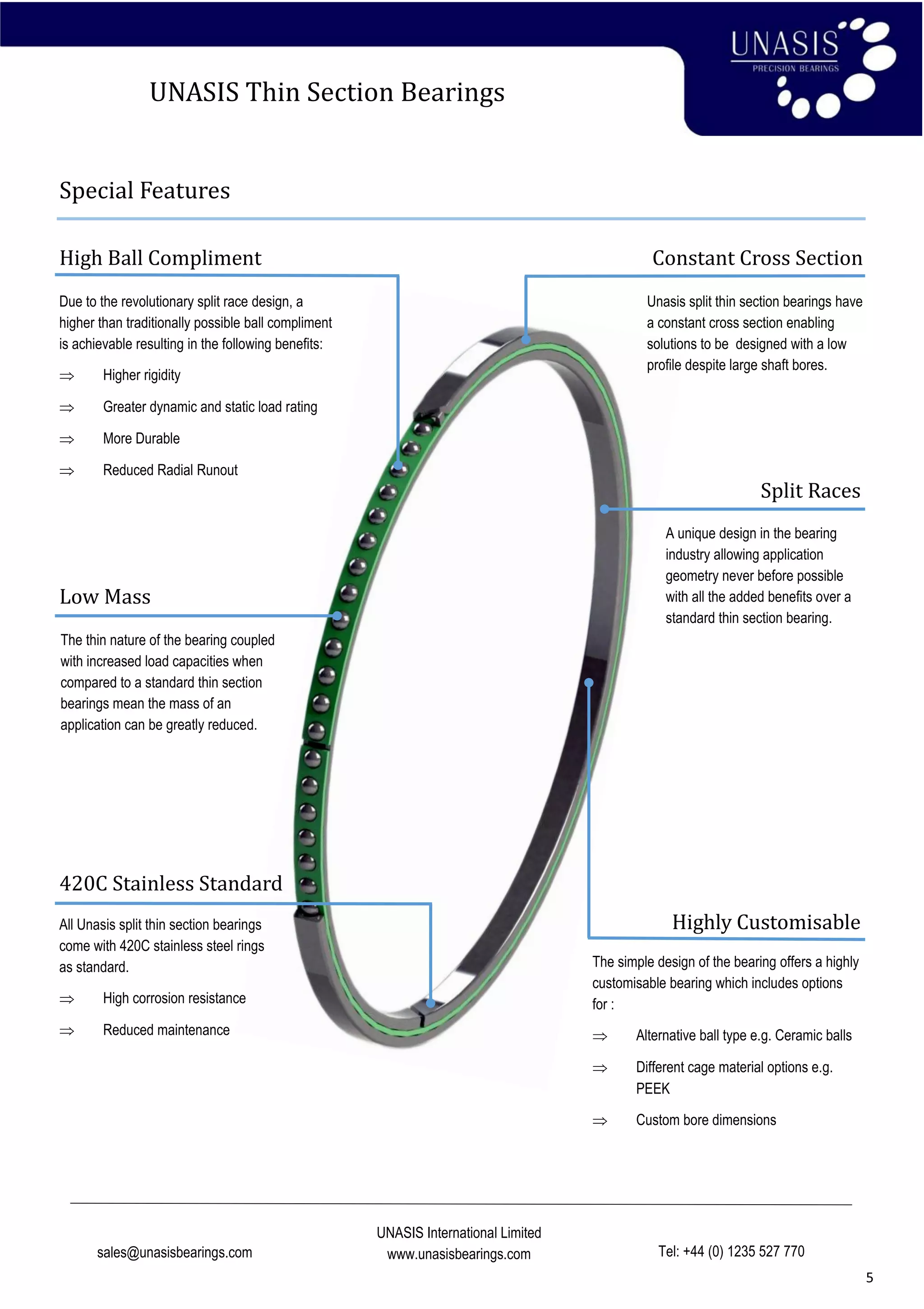 Thin section bearings range | PDF