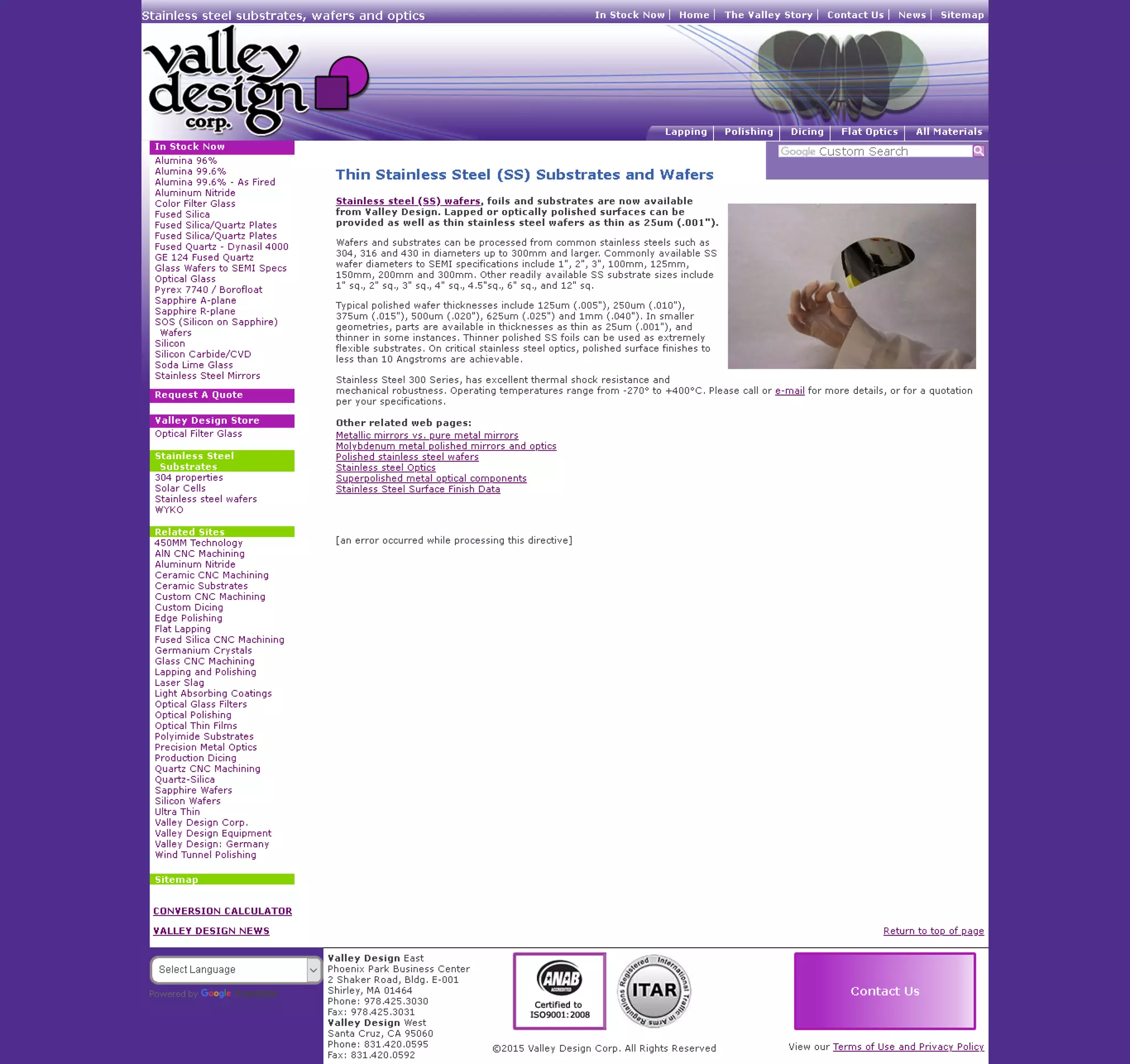 Thin stainless steel substrate and flexible substrates | PPT