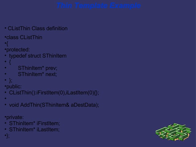 Thin Template Explained | PPT