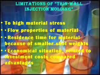 Thin wall injection molding | PPT