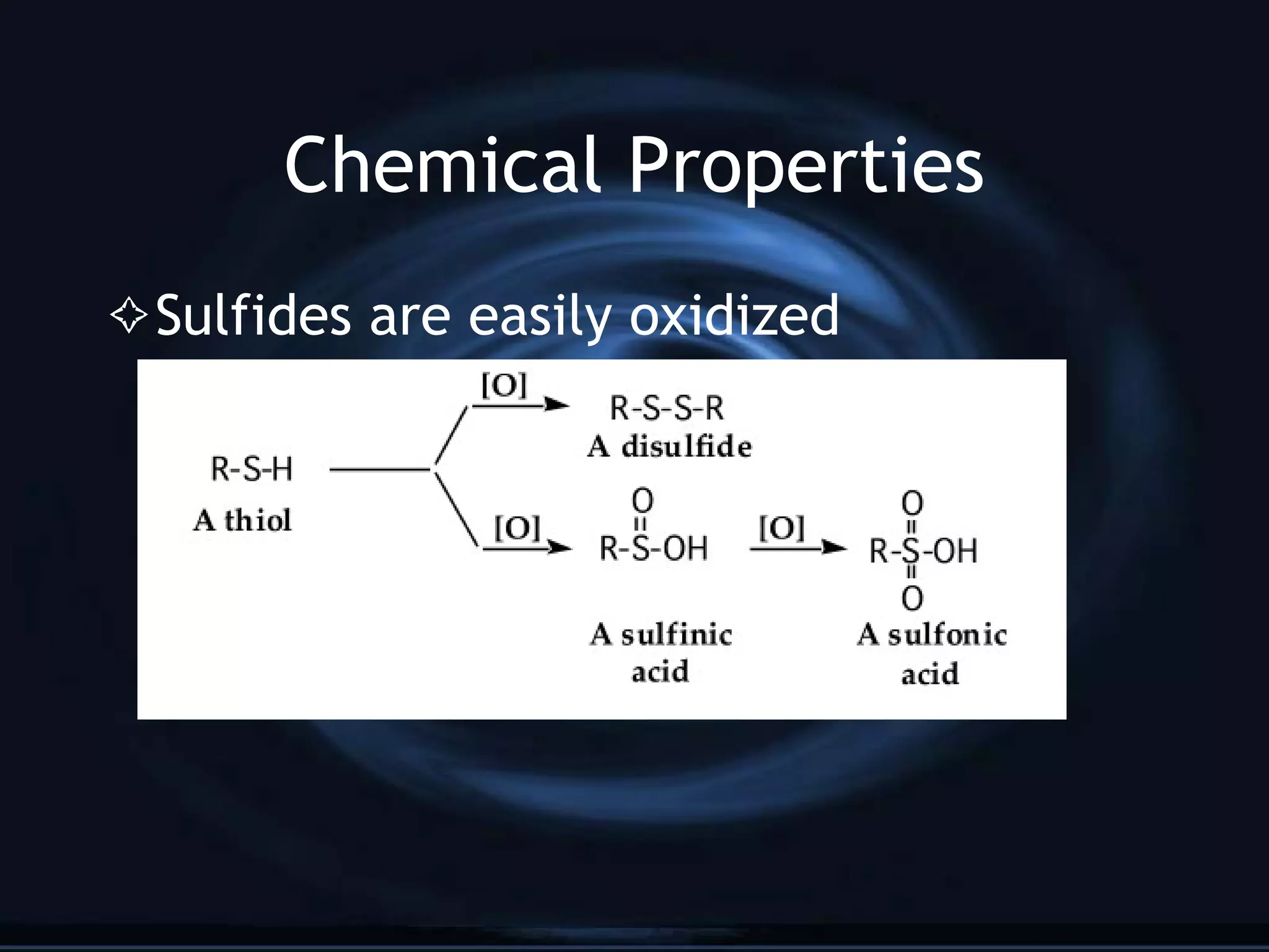 Thiols & sulfides | PPT