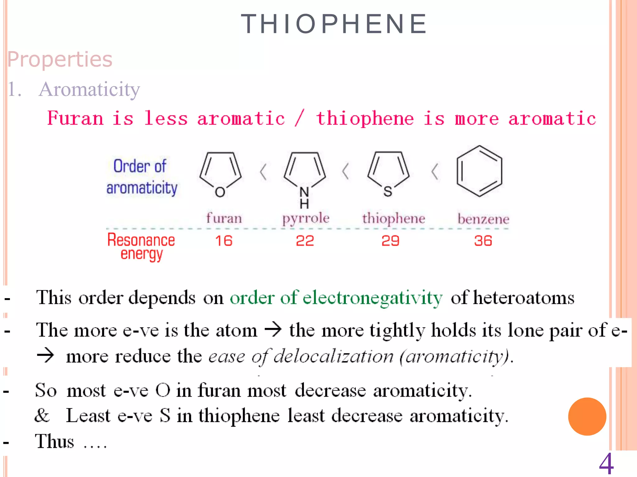 Thiophene ppt 1 | PPTX