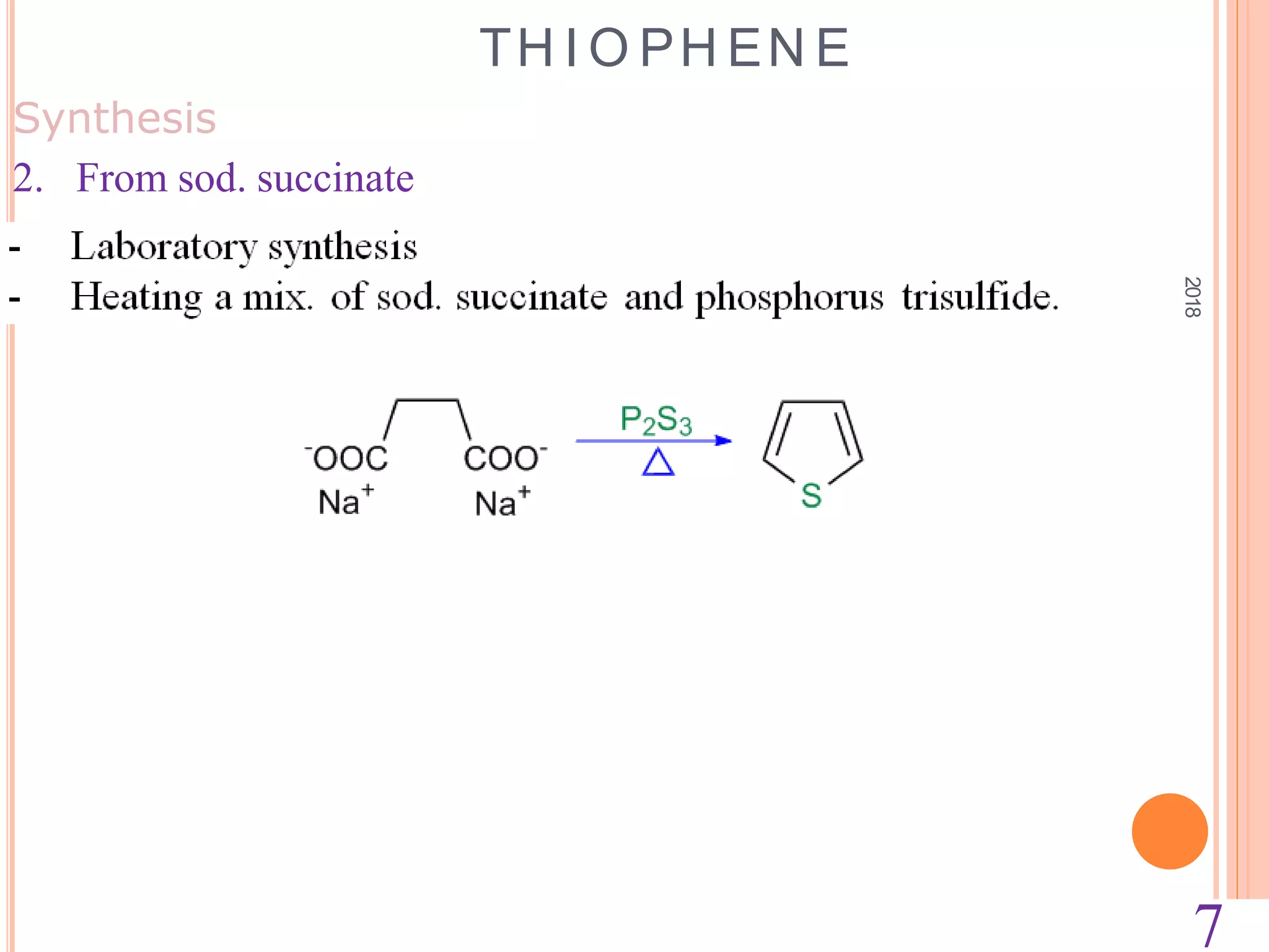 Thiophene ppt 1 | PPTX