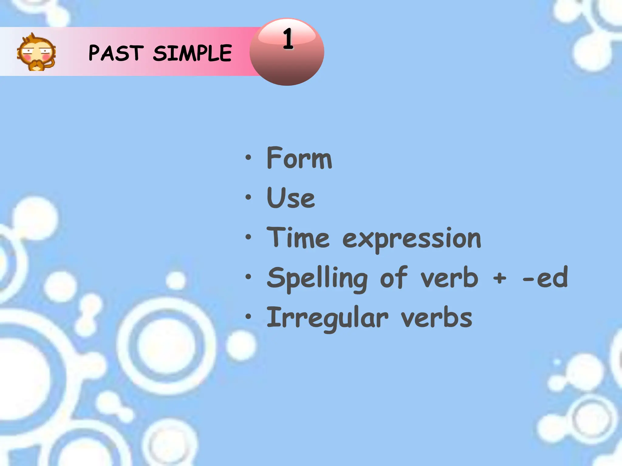 Here is a Powerpoint Presentation about the Simple Past Tense | PPT