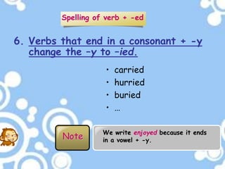 Here is a Powerpoint Presentation about the Simple Past Tense | PPT