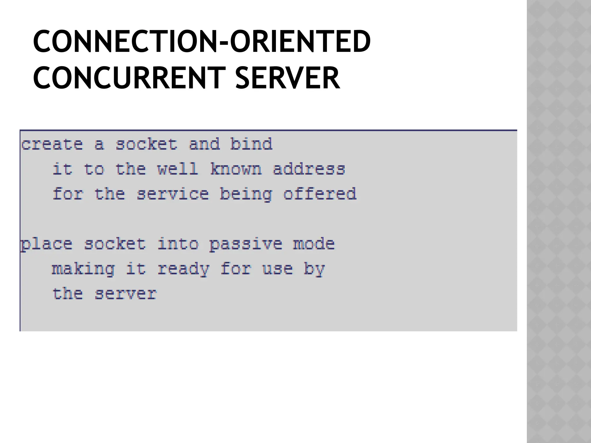 Concurrent Serve Rand Iterative Server Pptx