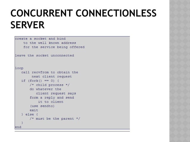 Concurrent Serve Rand Iterative Server Pptx
