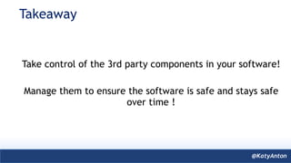 Tips to Reduce the Attack Surface When Using Third-Party Libraries | PDF