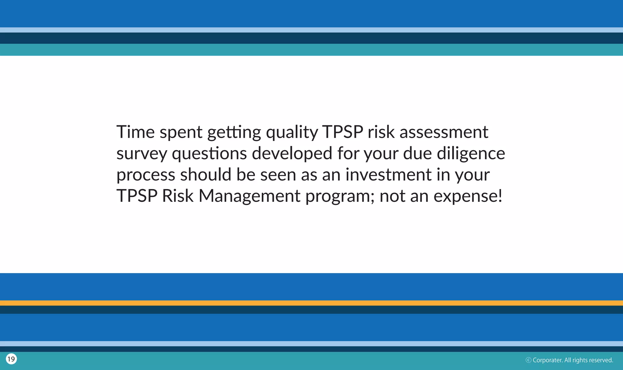 Third-Party Risk Management (TPRM) | Risk Assessment Questionnaires | PDF