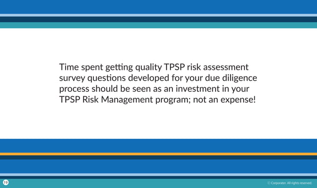 Third-Party Risk Management (TPRM) | Risk Assessment Questionnaires ...