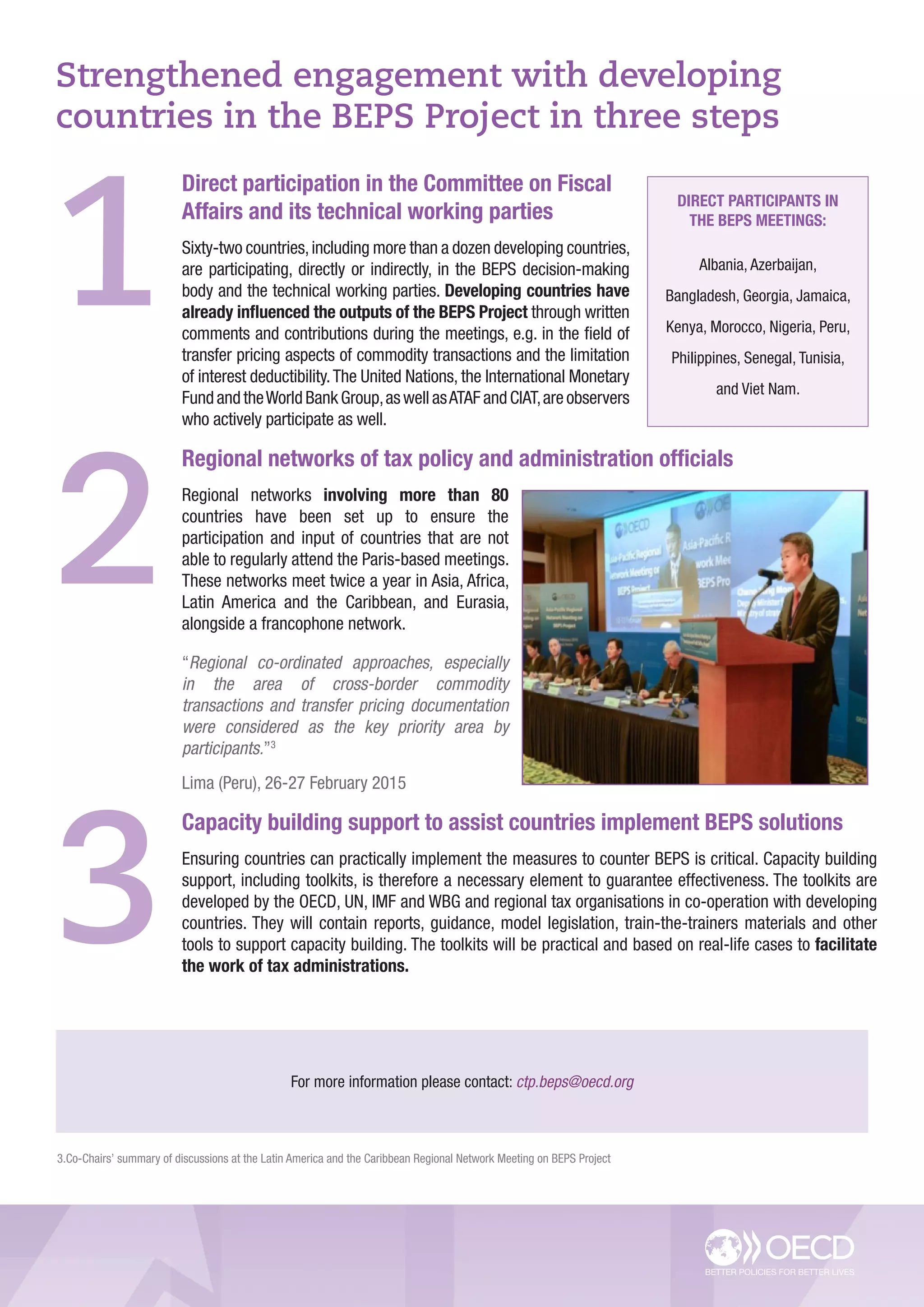 BEPS - Third UN conference on financing for development Addis Ababa | PDF